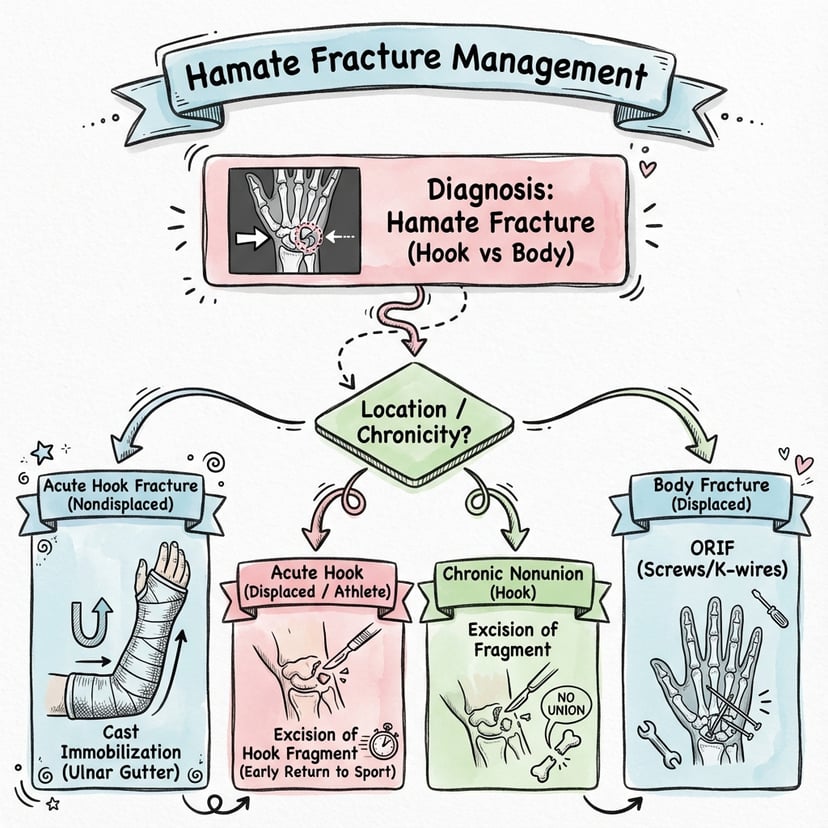 Hamate Fractures | OrthoVellum